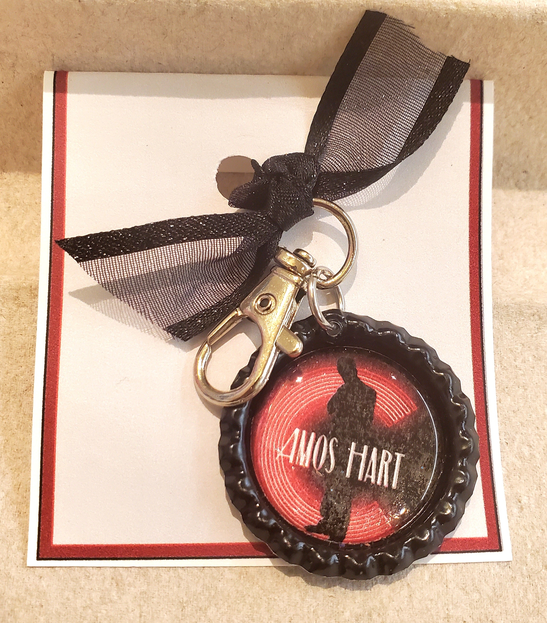 CHICAGO "Amos Hart" Bottlecap Keychain – The Lobby Boutique
