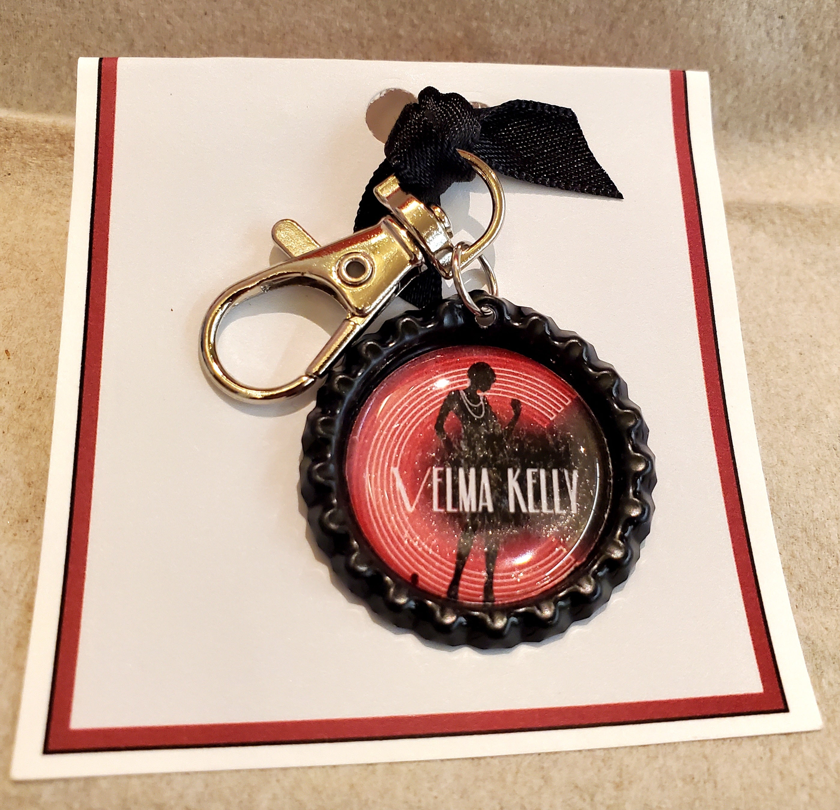 CHICAGO "Velma Kelly" Bottlecap Keychain – The Lobby Boutique