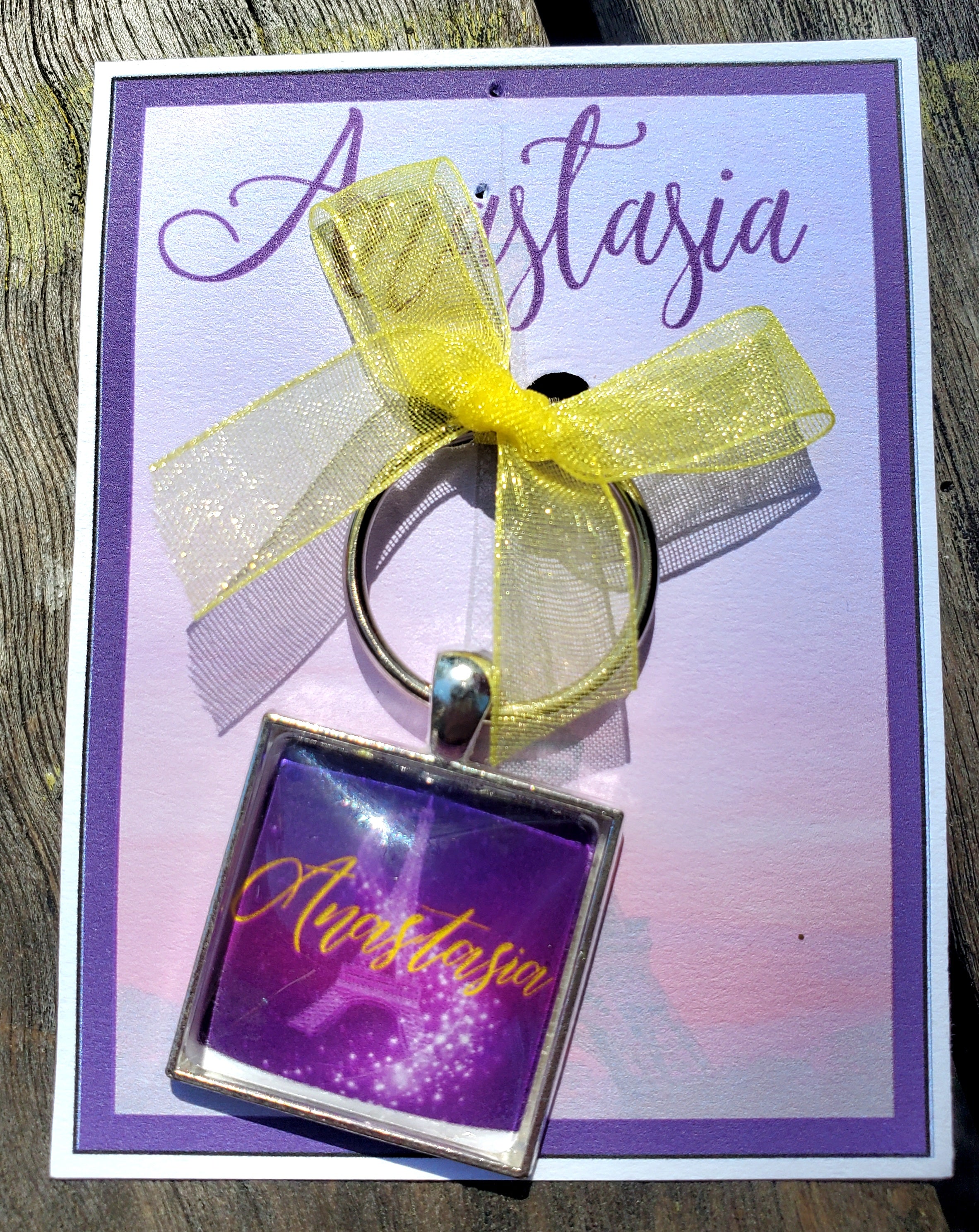 ANASTASIA "Show Logo" Glass Cabachon Keychain – The Lobby Boutique